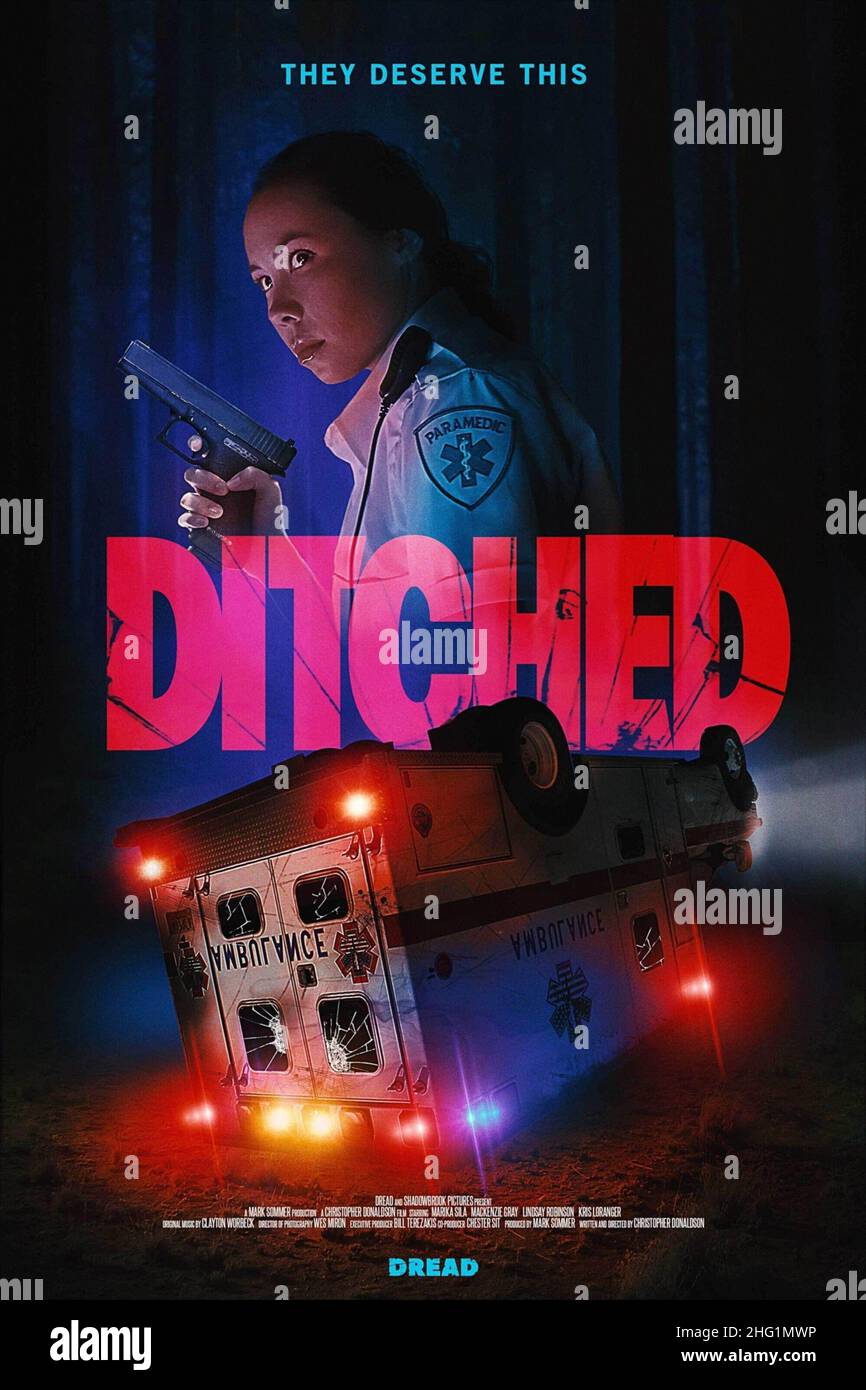 DITCHED, poster, Marika Sila, 2022. © Epic Pictures / Courtesy Everett ...