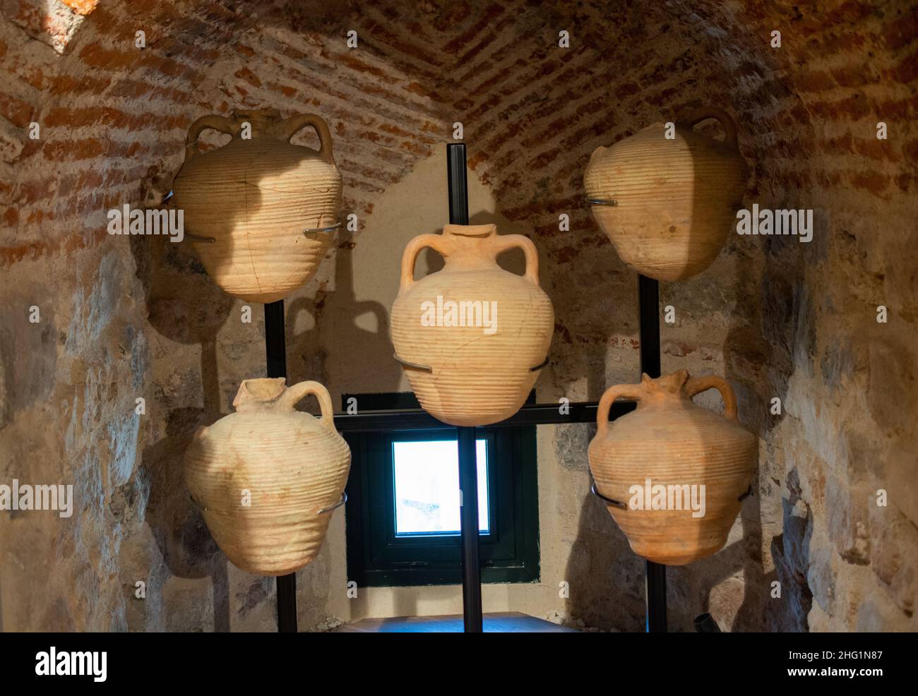 Pottery, Clay jug, Bowl, and old ceramic vase of ancient pottery Stock ...