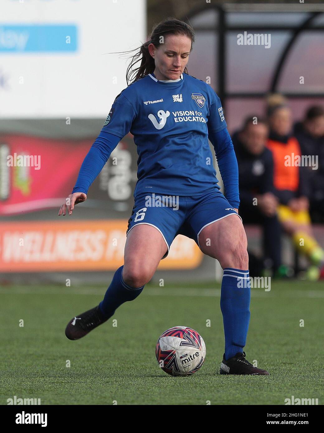 DURHAM, UK JAN 16TH Sarah Robson of Durham Women during the FA Women's ...