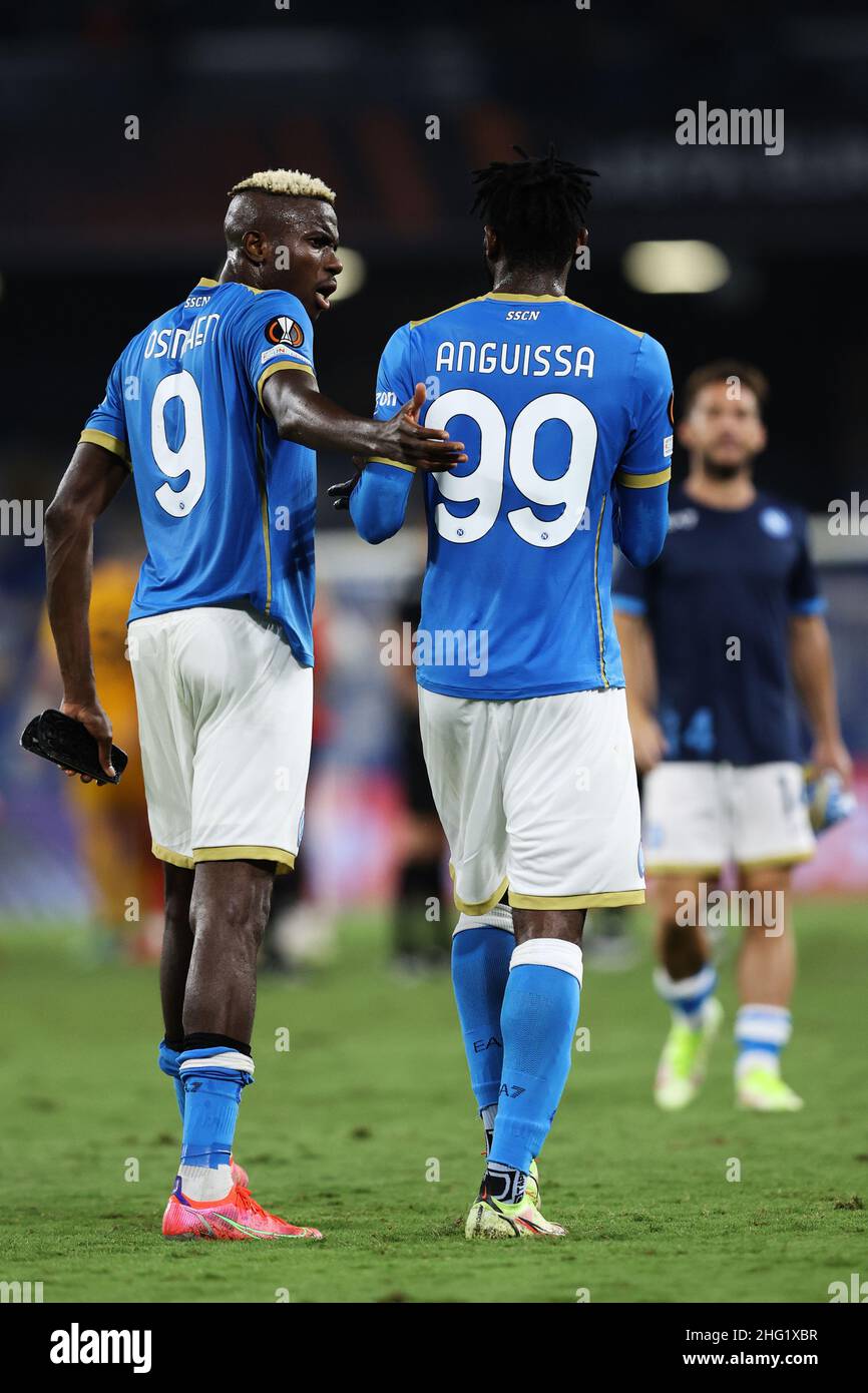 Alessandro Garofalo/LaPresse September 30, 2020 Naples, Italy sport ...