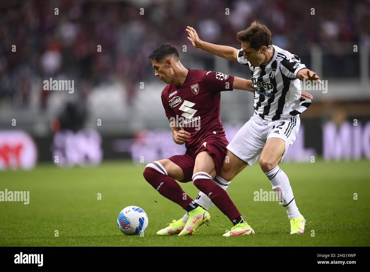 LaPresse - Fabio Ferrari October 02, 2021 Turin, Italy sport soccer ...