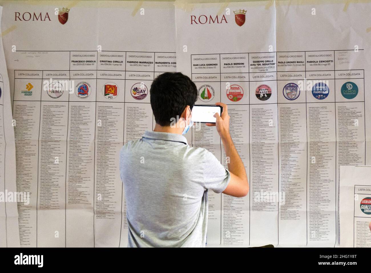 Mauro Scrobogna /LaPresse October 03, 2021 Rome, Italy Politics 2021 ...