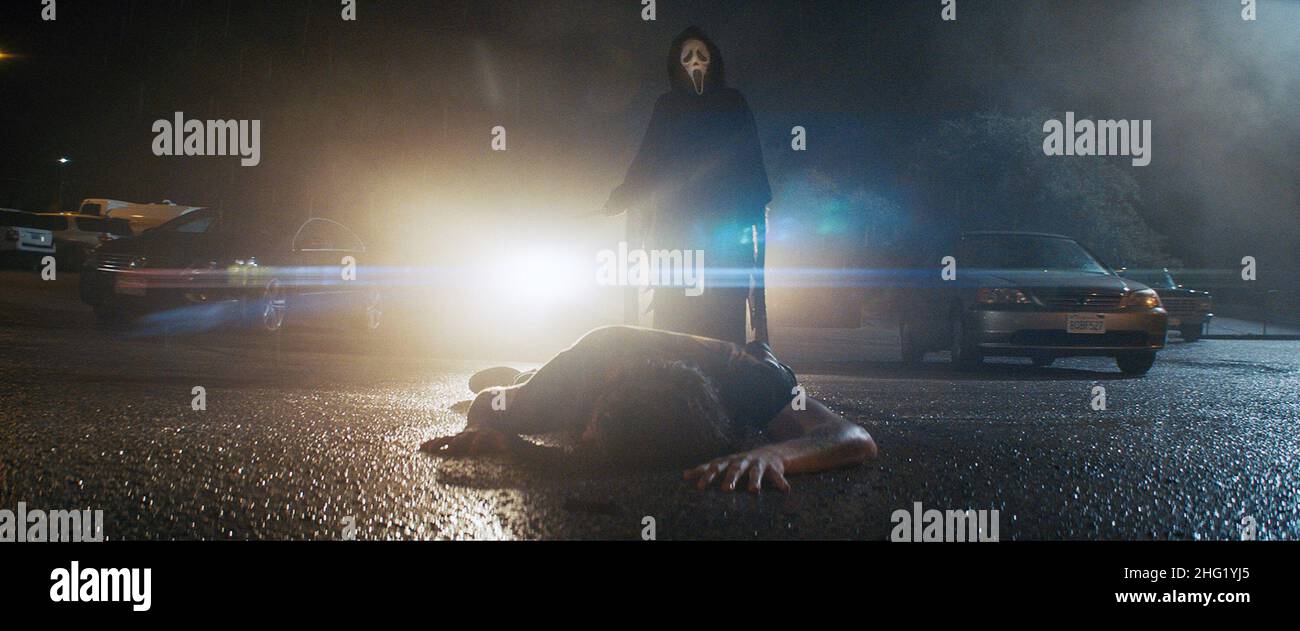 SCREAM, (aka SCREAM 5), top: 'Ghostface', 2022. © Paramount Pictures ...