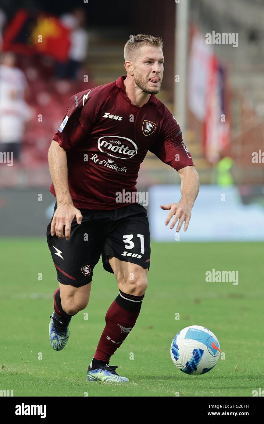 Alessandro Garofalo/LaPresse October 02, 2021 Salerno, Italy sport ...