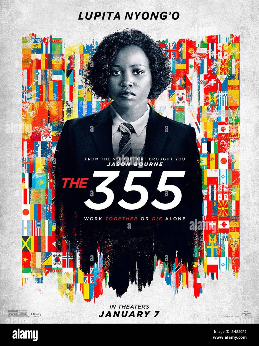 THE 355, US character poster, Lupita Nyong'o, 2022. © Universal ...