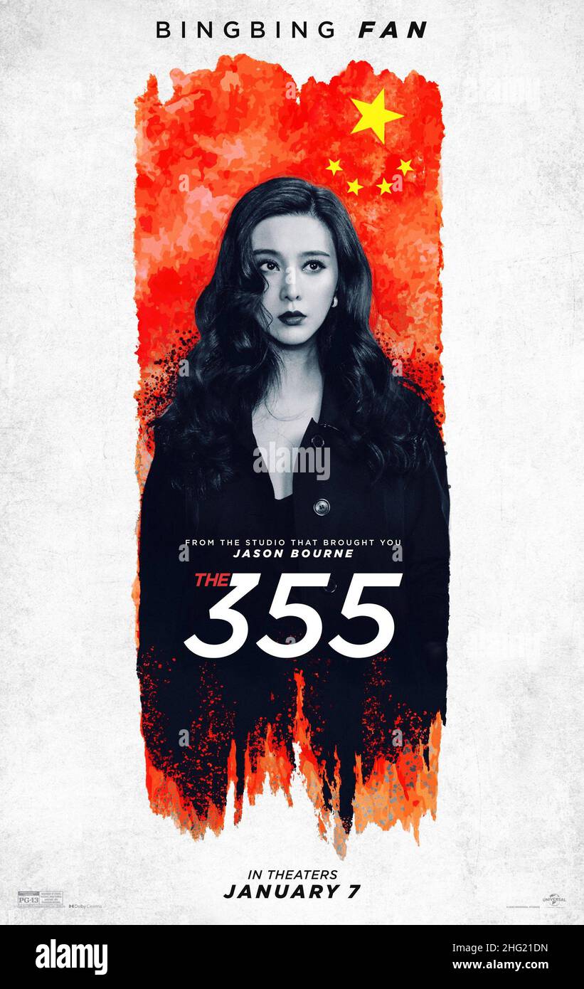 THE 355, US character poster, FAN Bingbing, 2022. © Universal Pictures ...