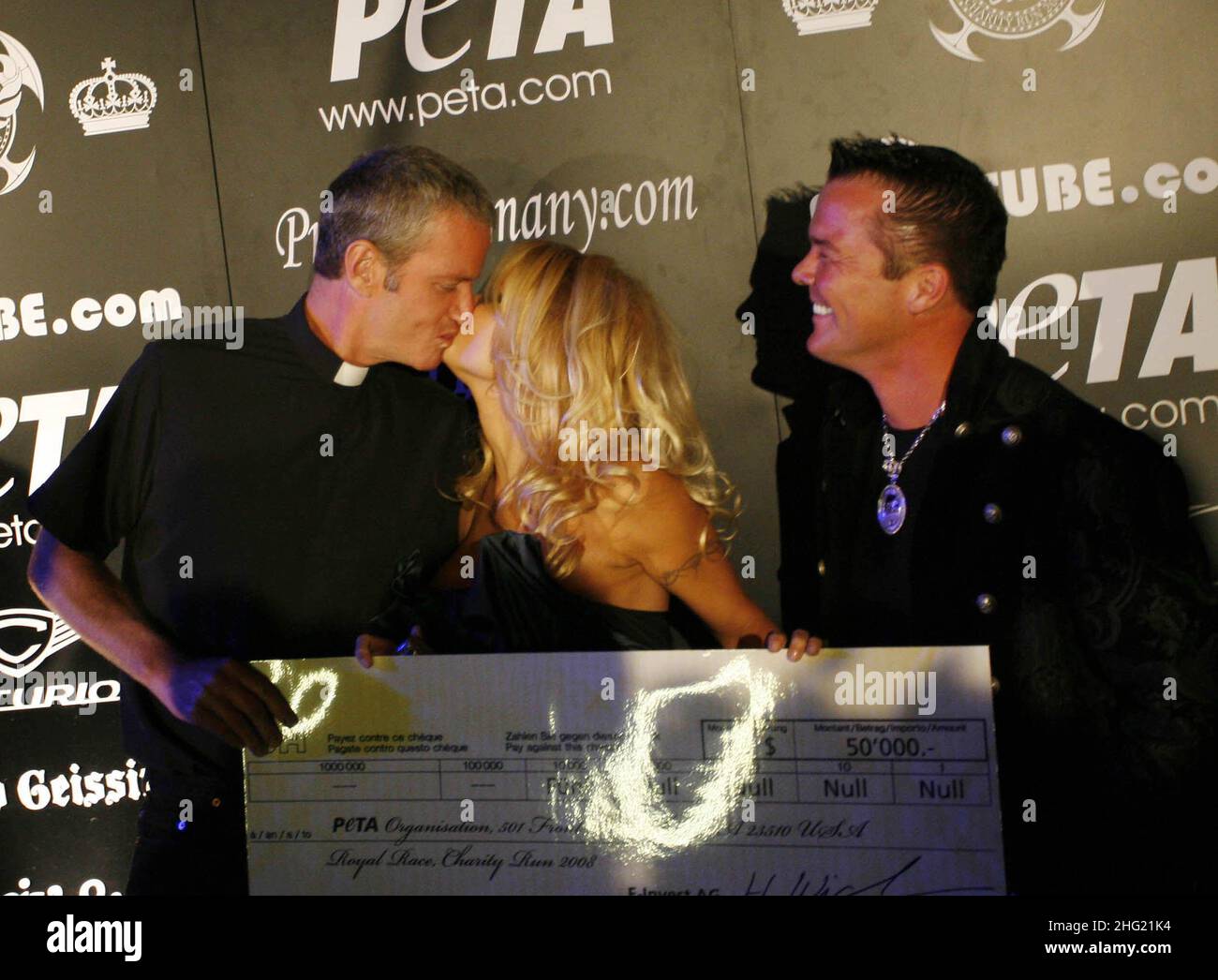 Pamela Anderson attends The Royal Charity Run in aid of the ethical treatment of animals at the ...