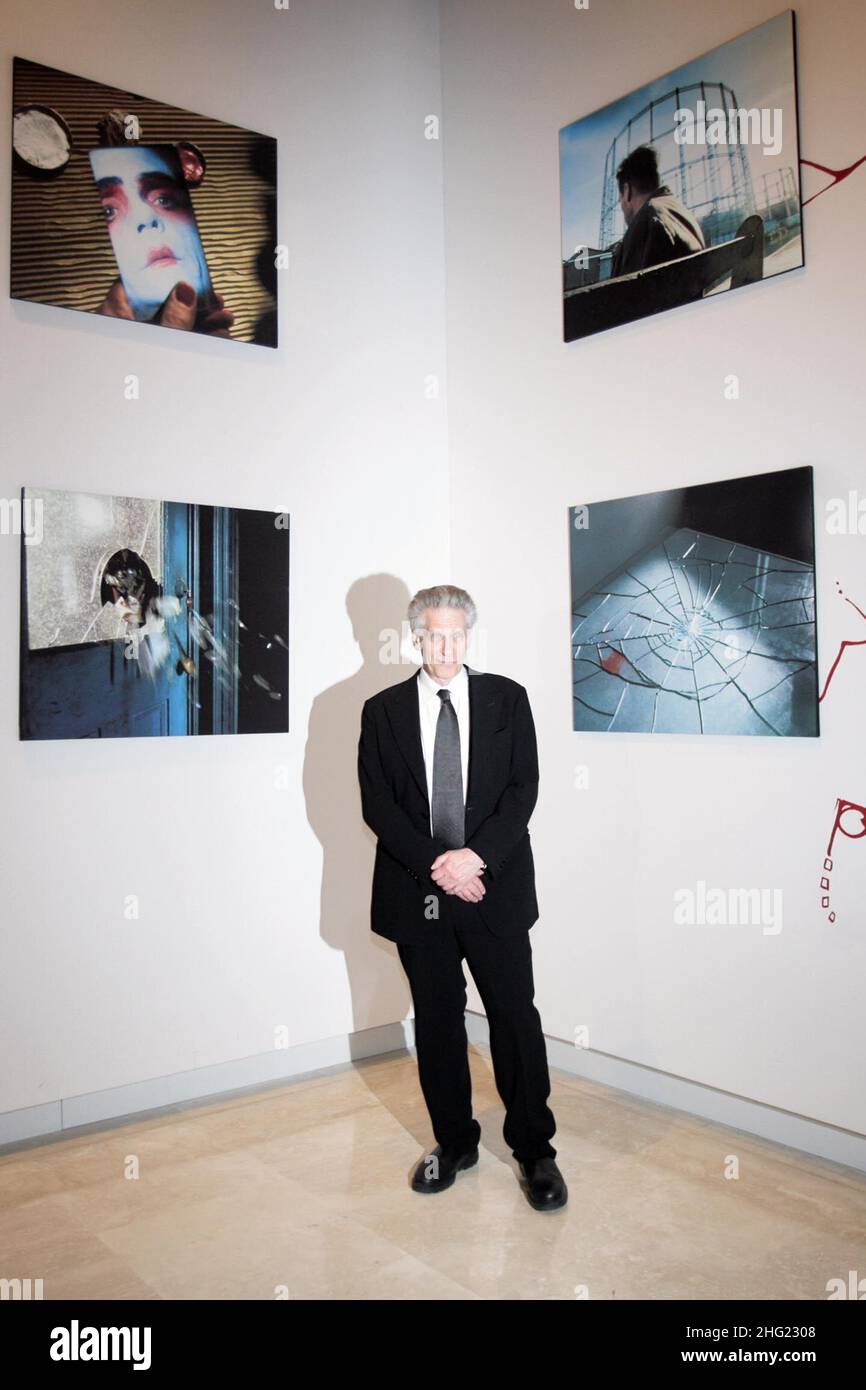 David Cronenberg opening the exhibition 'Chromosomes. Cronenberg beyond ...