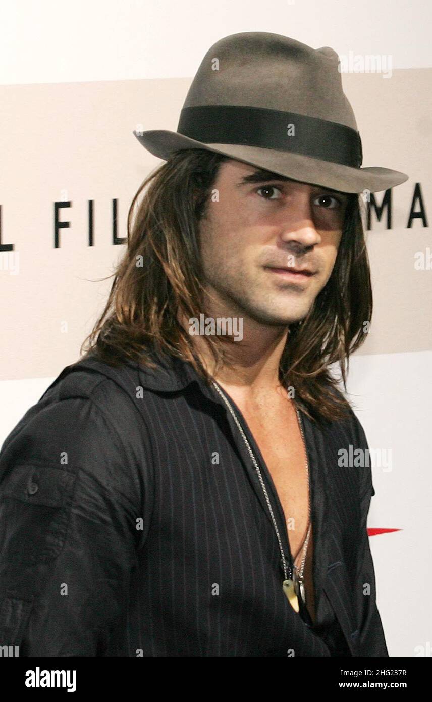 Colin Farrell attends the photocall for 'Pride and Glory' during the ...