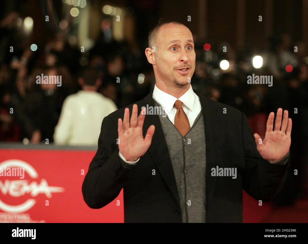 Gavin O'Connor arriving at the premiere of Pride and Glory during the ...