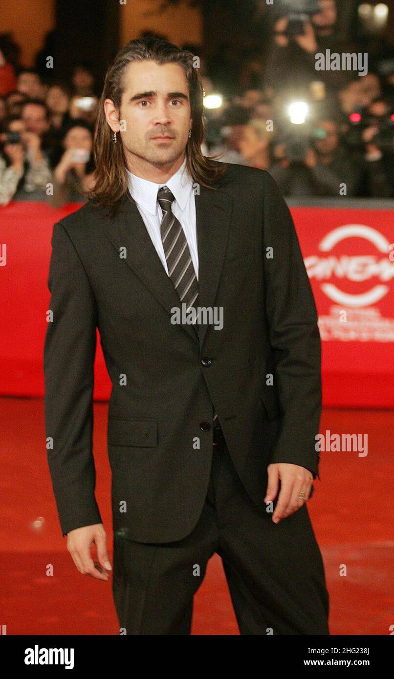 Colin Farrell arriving at the premiere of Pride and Glory during the ...