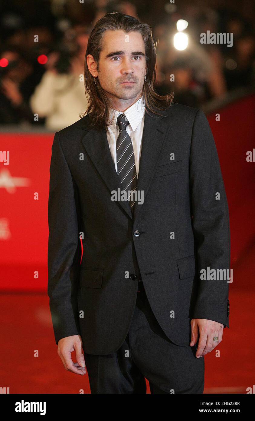 Colin Farrell arriving at the premiere of Pride and Glory during the ...