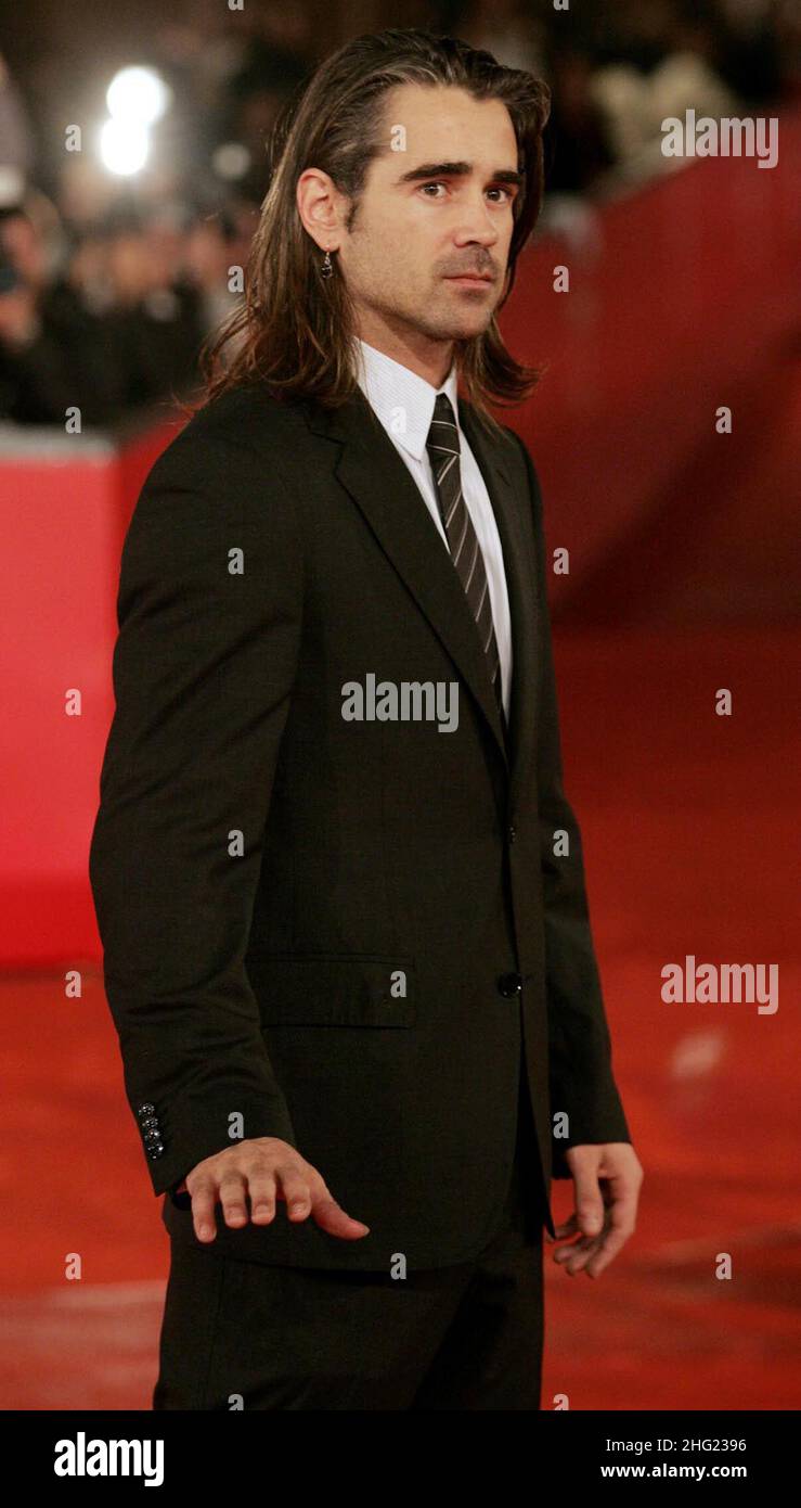 Colin Farrell arriving at the premiere of Pride and Glory during the ...