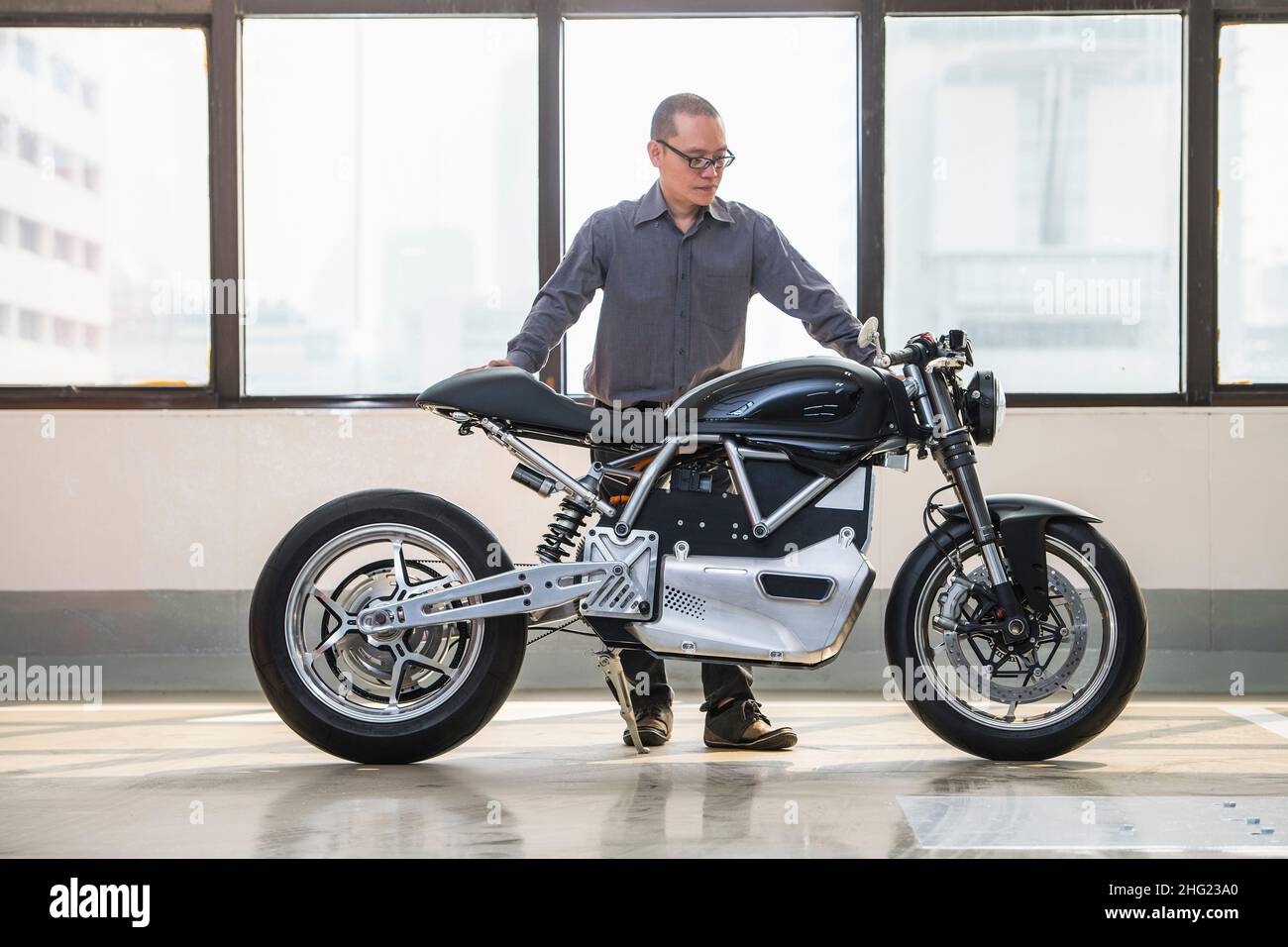 Electric motorcycle hi-res stock photography and images - Alamy