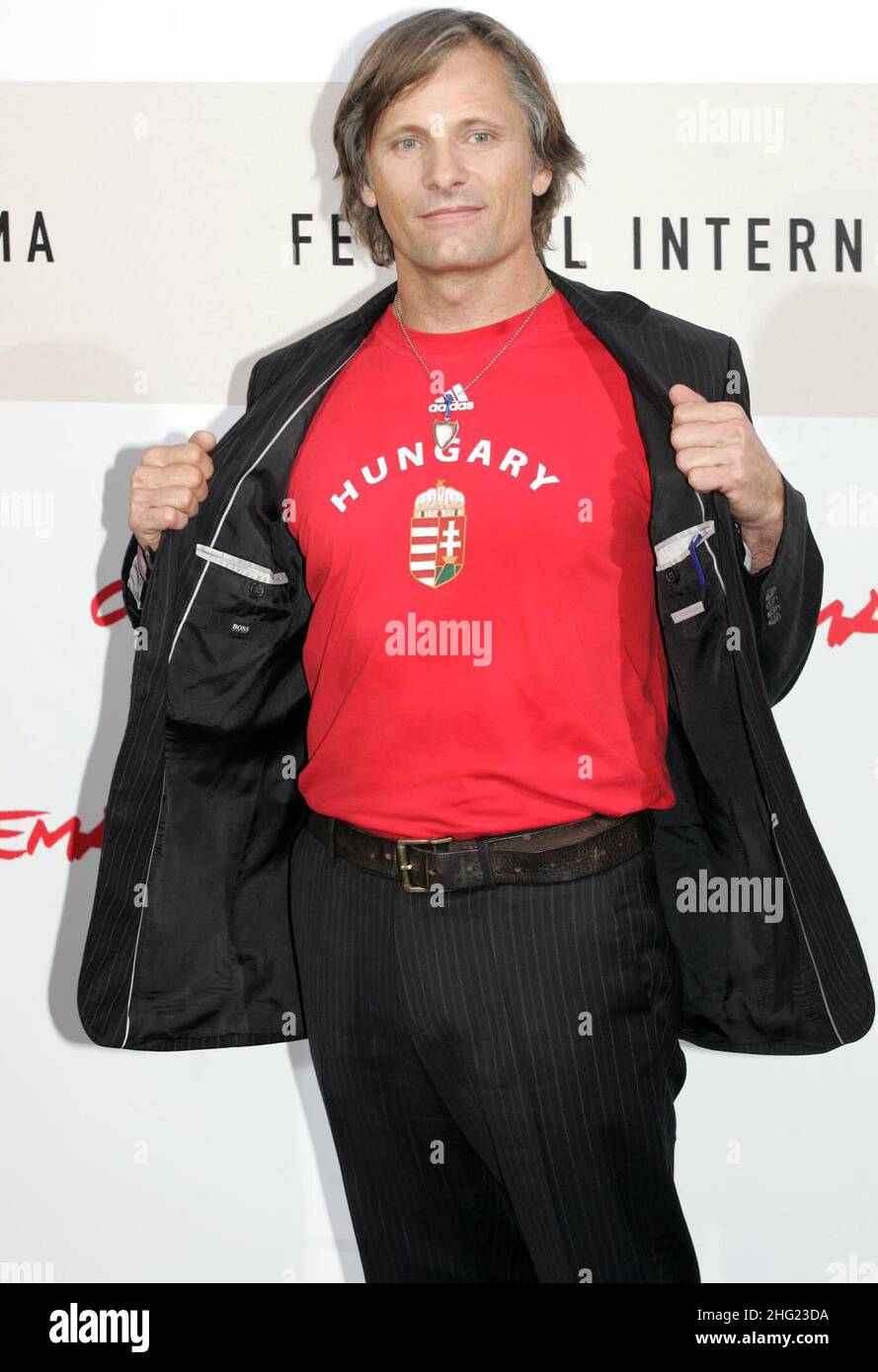 Actor Viggo Mortensen poses during a photo call to present the movie ...