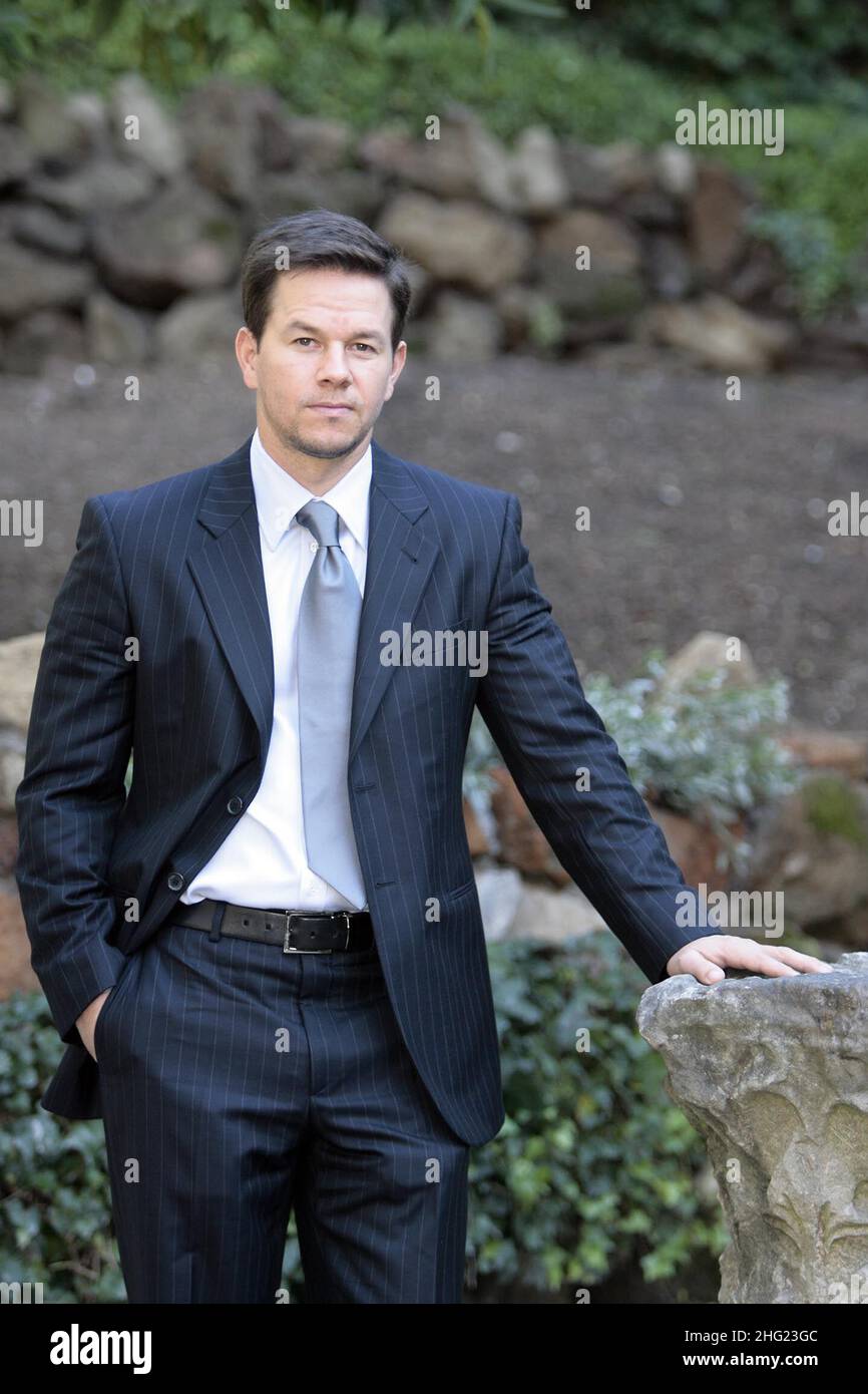 Mark Walhberg poses for photographers during a presentation for the ...