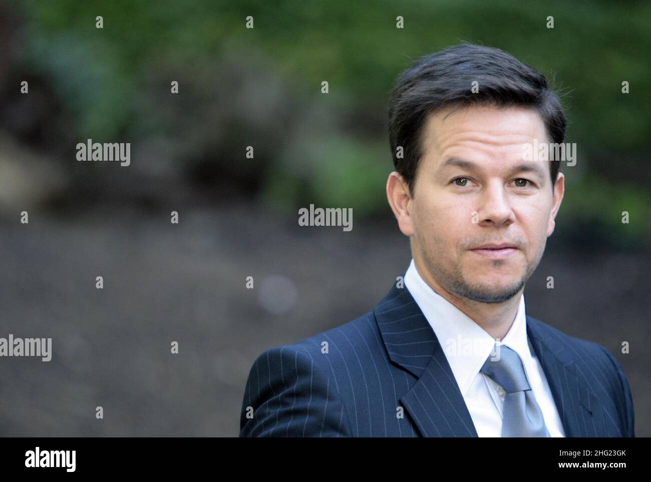 Mark Walhberg poses for photographers during a presentation for the ...