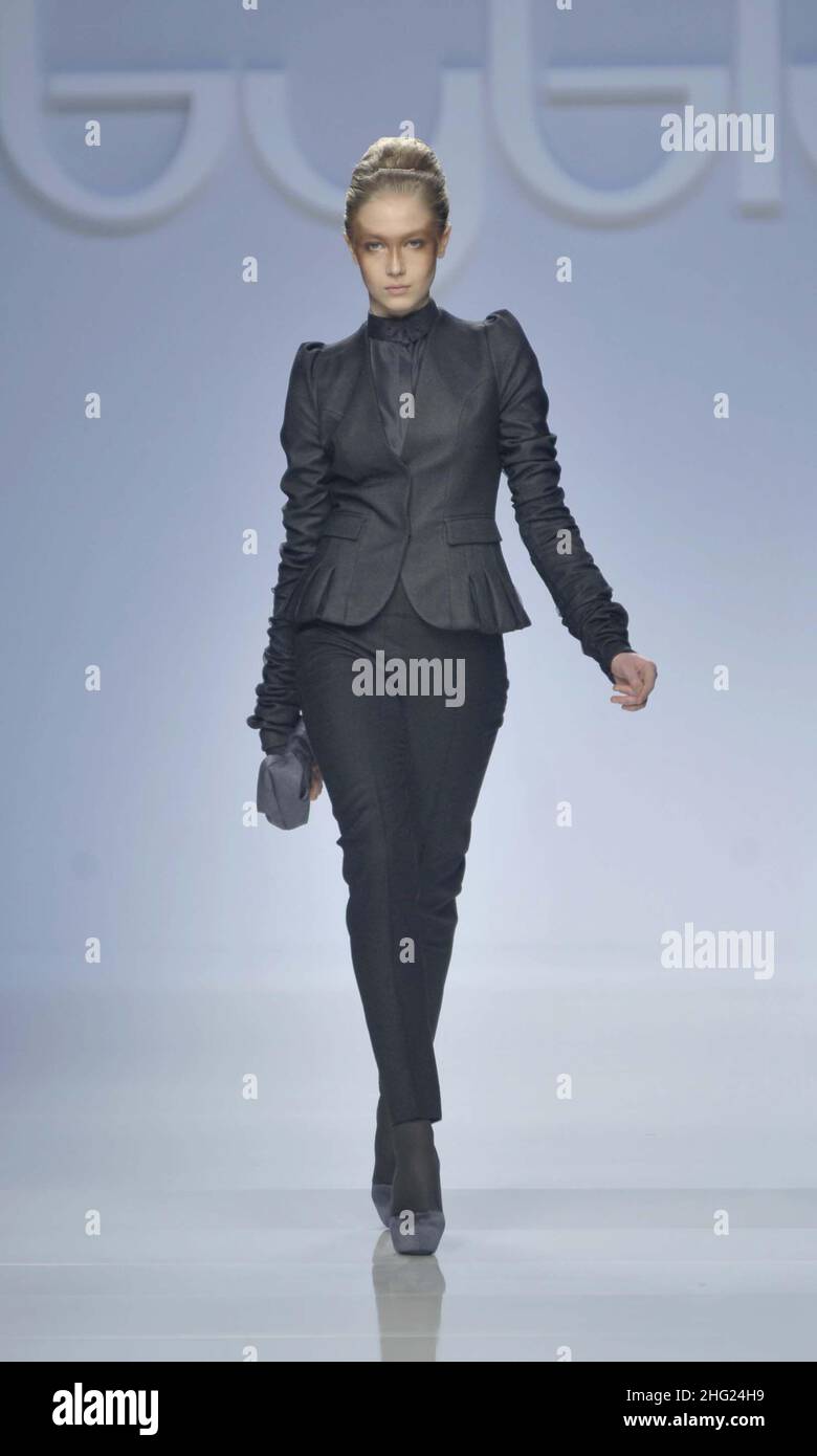 Models on the catwalk during the Byblos Autumn/Winter 2009 show in ...