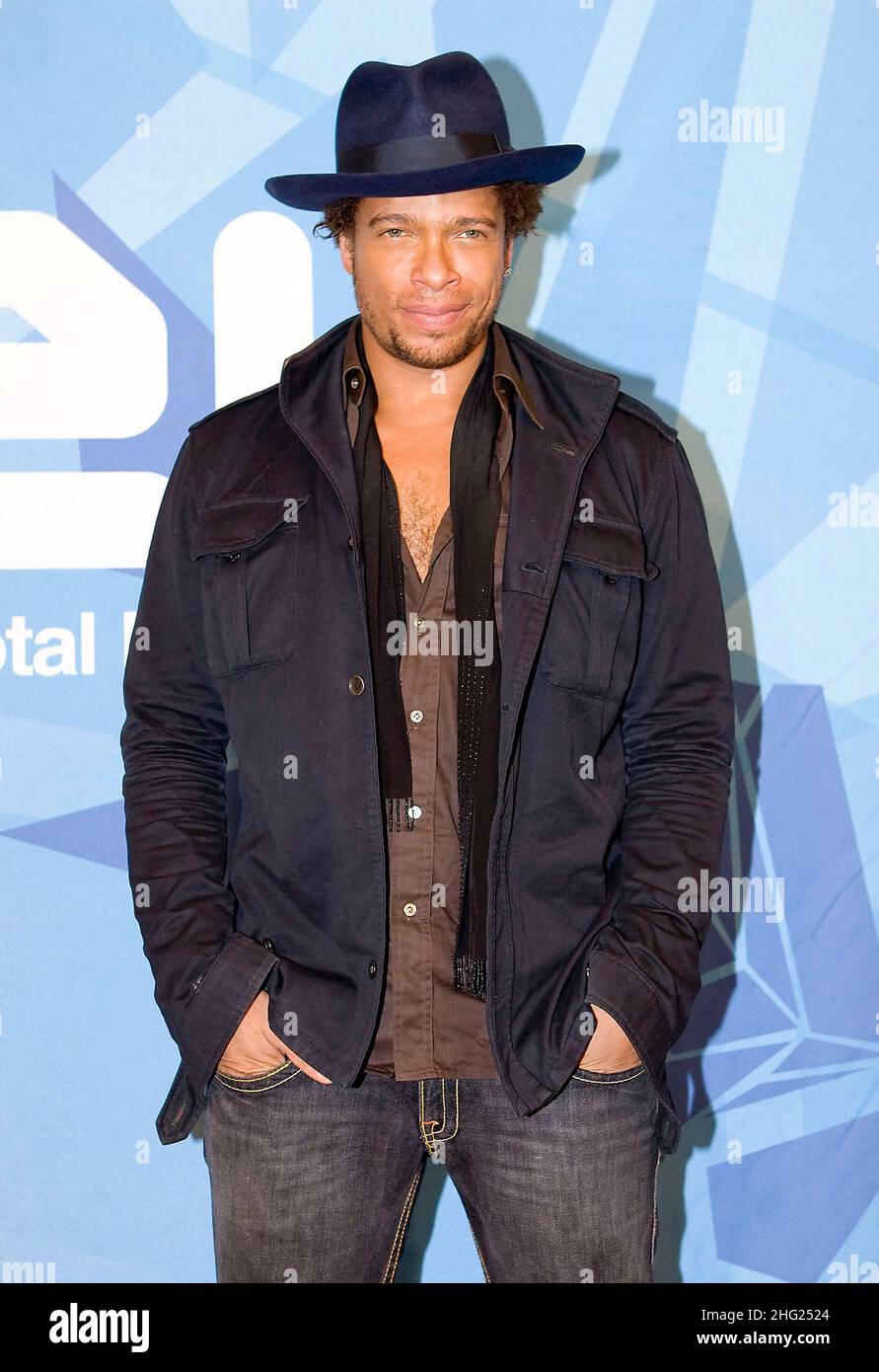 Gary Dourdan on MTV's TRL in Milan, Italy Stock Photo - Alamy