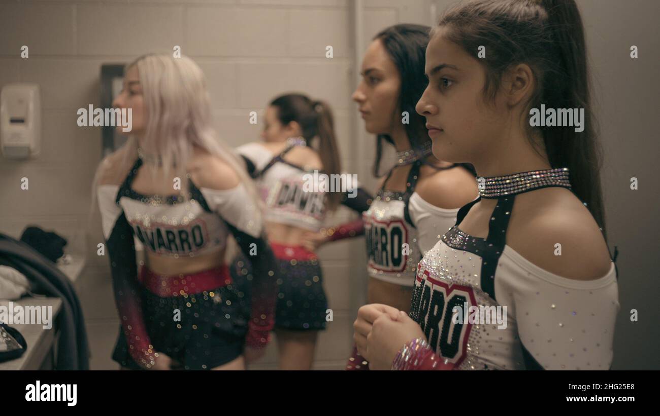 CHEER, from left: Lexi Brumback, Gabi Butler, Faith Gatlin, (Season 2 ...