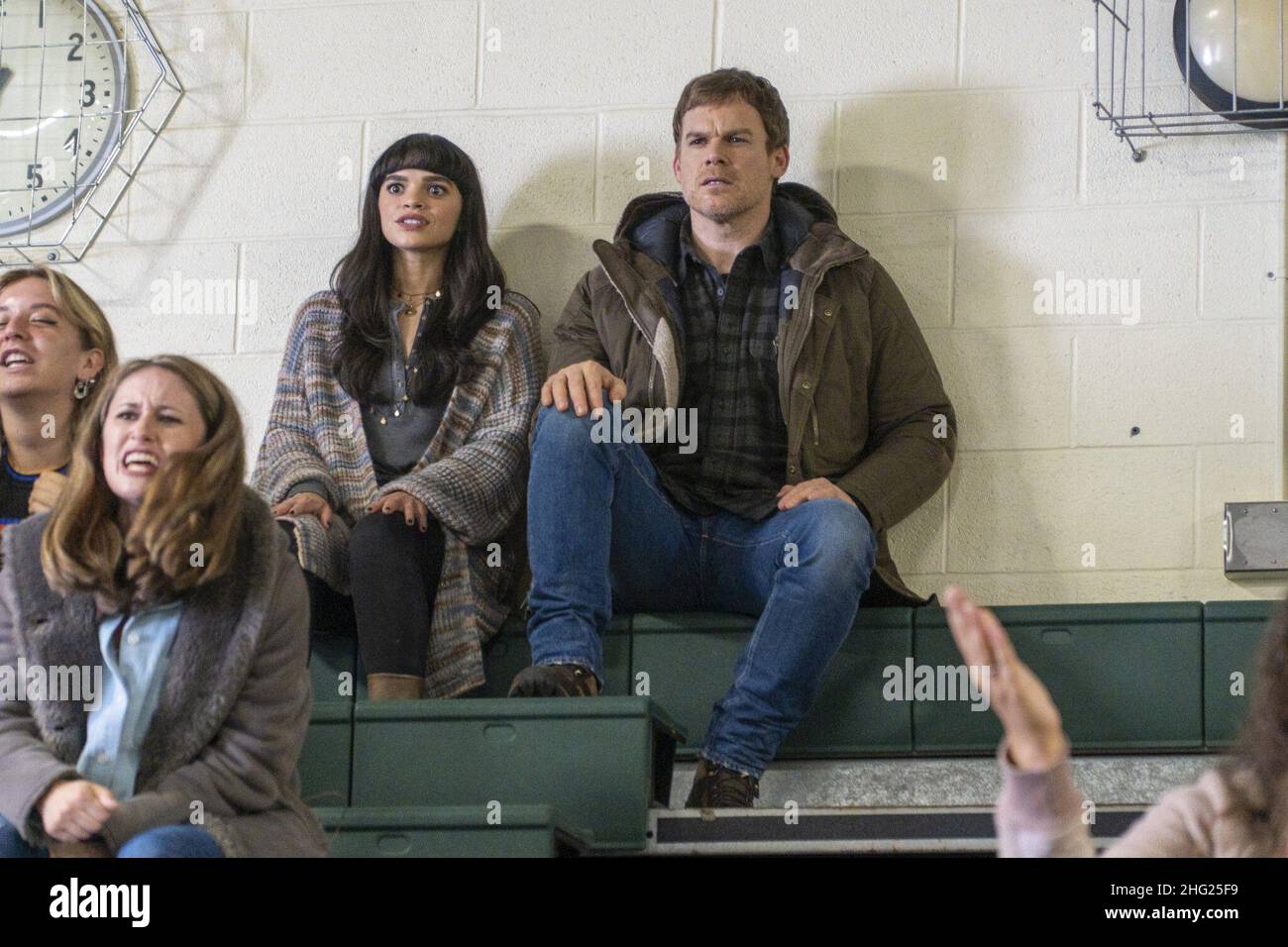 DEXTER: NEW BLOOD, from left: Gizel Jimenez, Michael C. Hall, Too Many ...