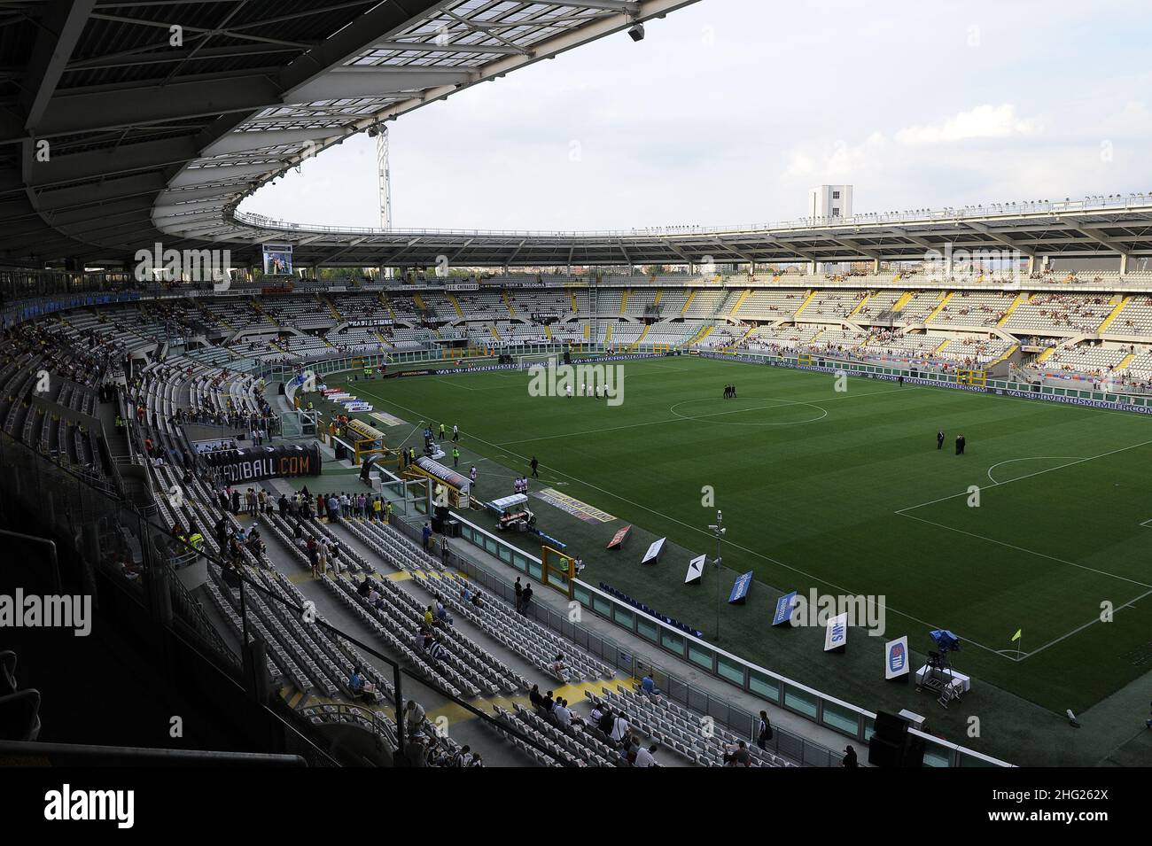 General view of the Olympic Stadium of Turin Stock Photo - Alamy