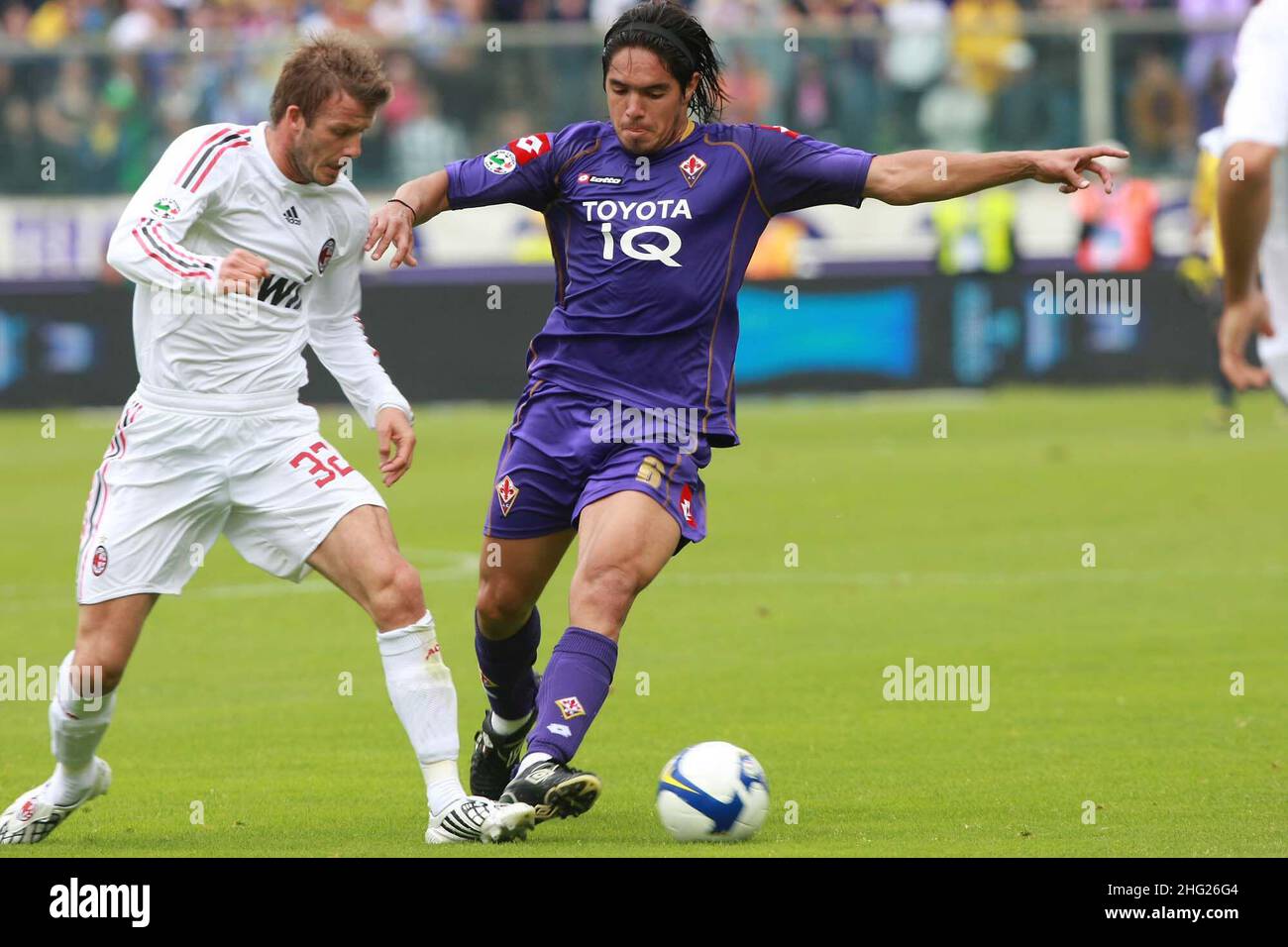 David beckham ac milan vs hi-res stock photography and images - Alamy