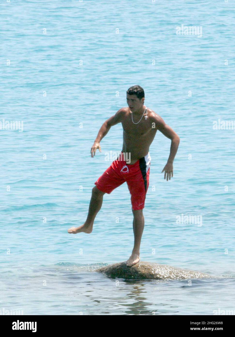 Portugal international and Manchester United player Cristiano Ronaldo ...