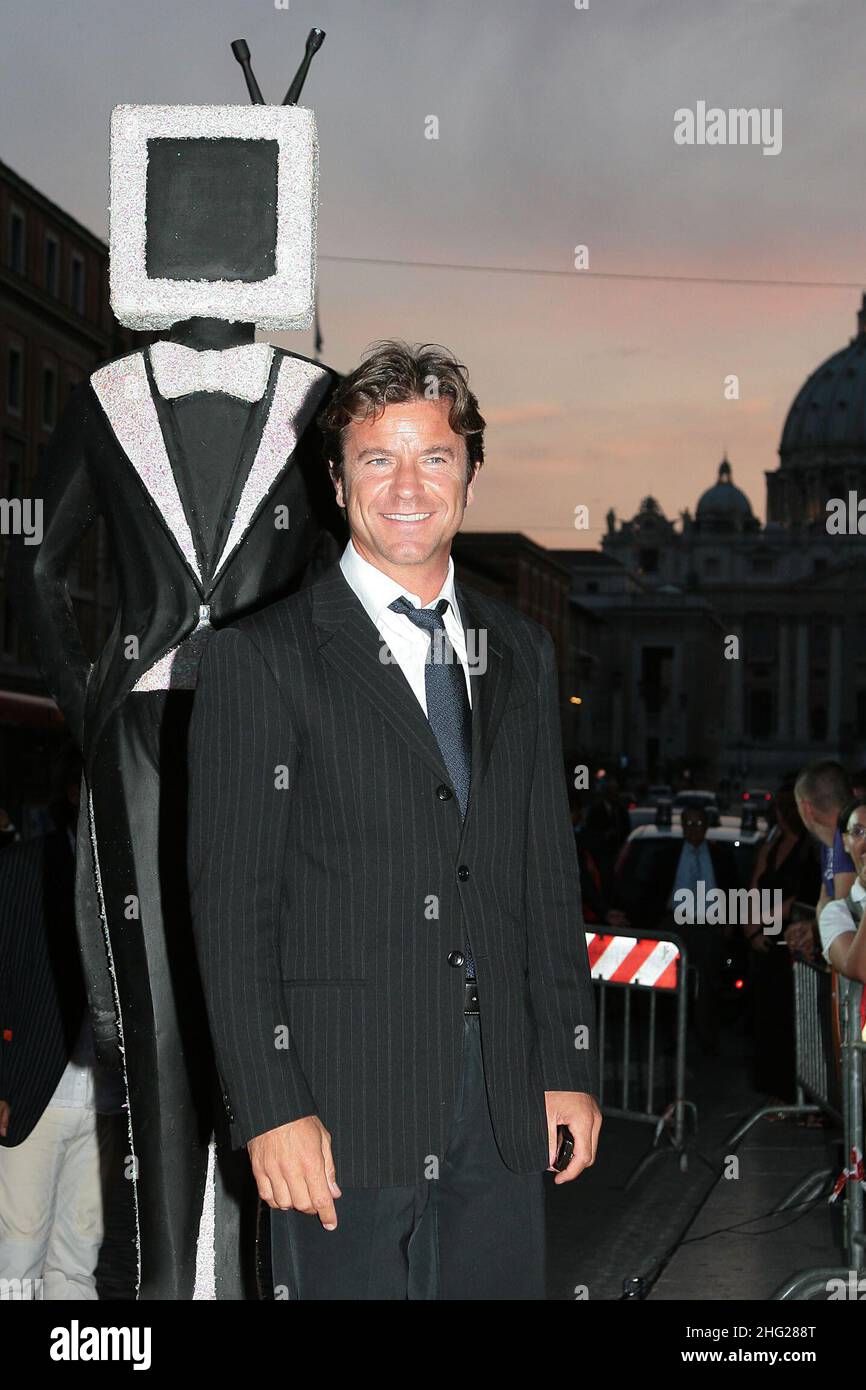 Paolo Conticini arriving at the Rome Fiction Festival, Italy Stock ...