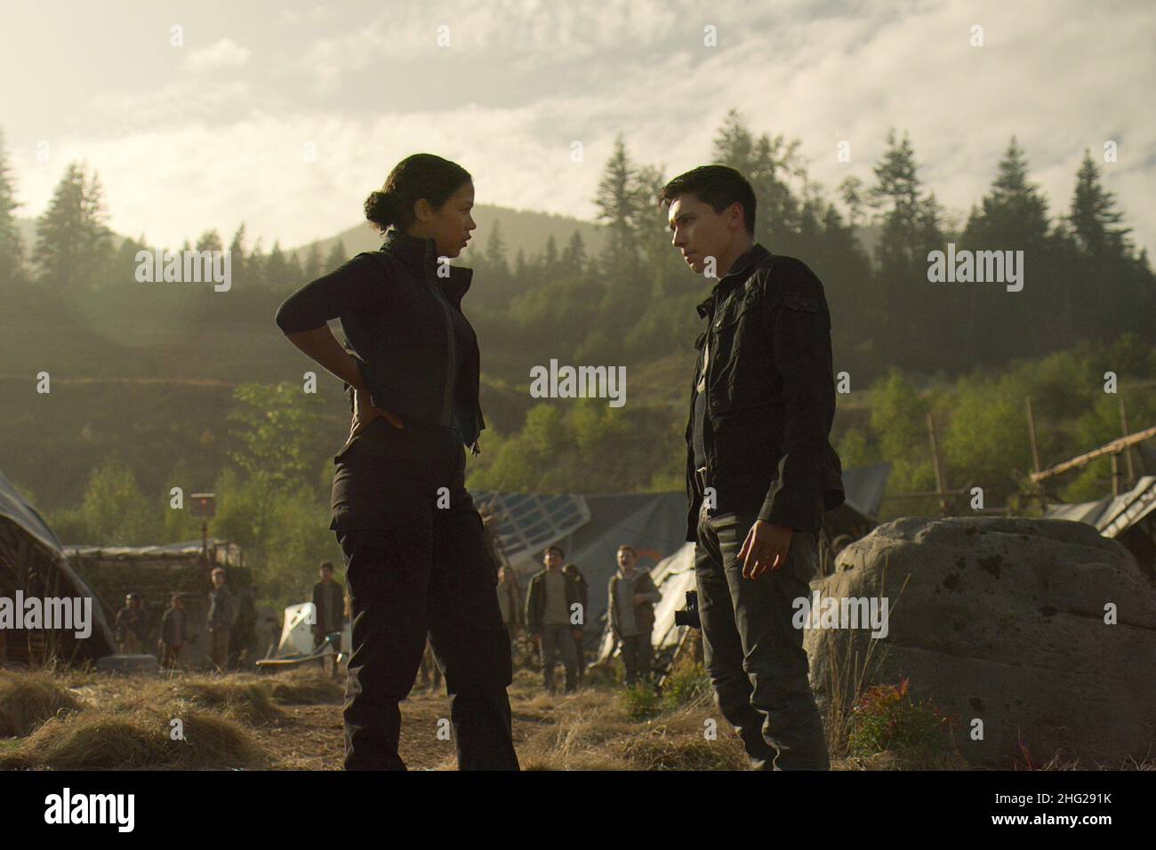 LOST IN SPACE, Taylor Russell, Ajay Friese, Three Little Birds ...