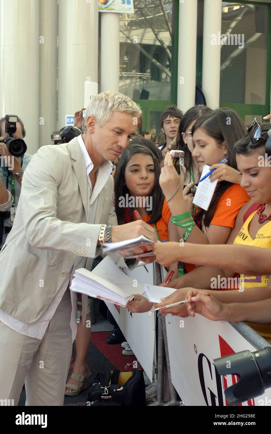 Australian Film director Baz Luhrmann at the Giffoni Film Festival ...