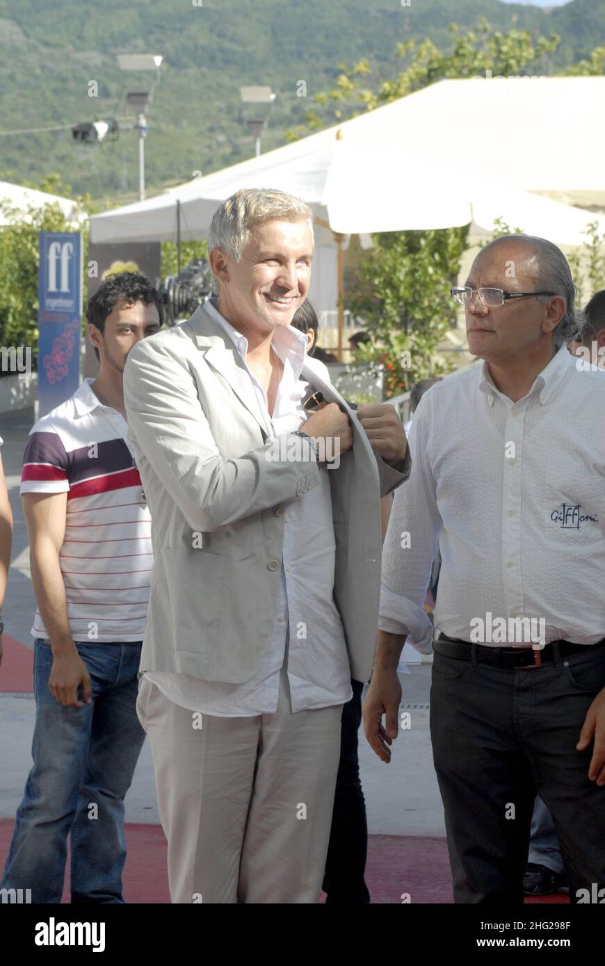 Australian Film director Baz Luhrmann at the Giffoni Film Festival ...