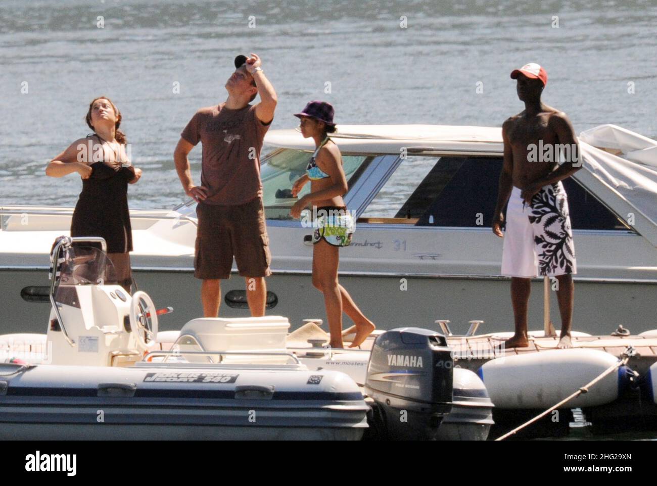 Matt Damon with wife and daughter and fellow Ocean's Eleven actor Don ...