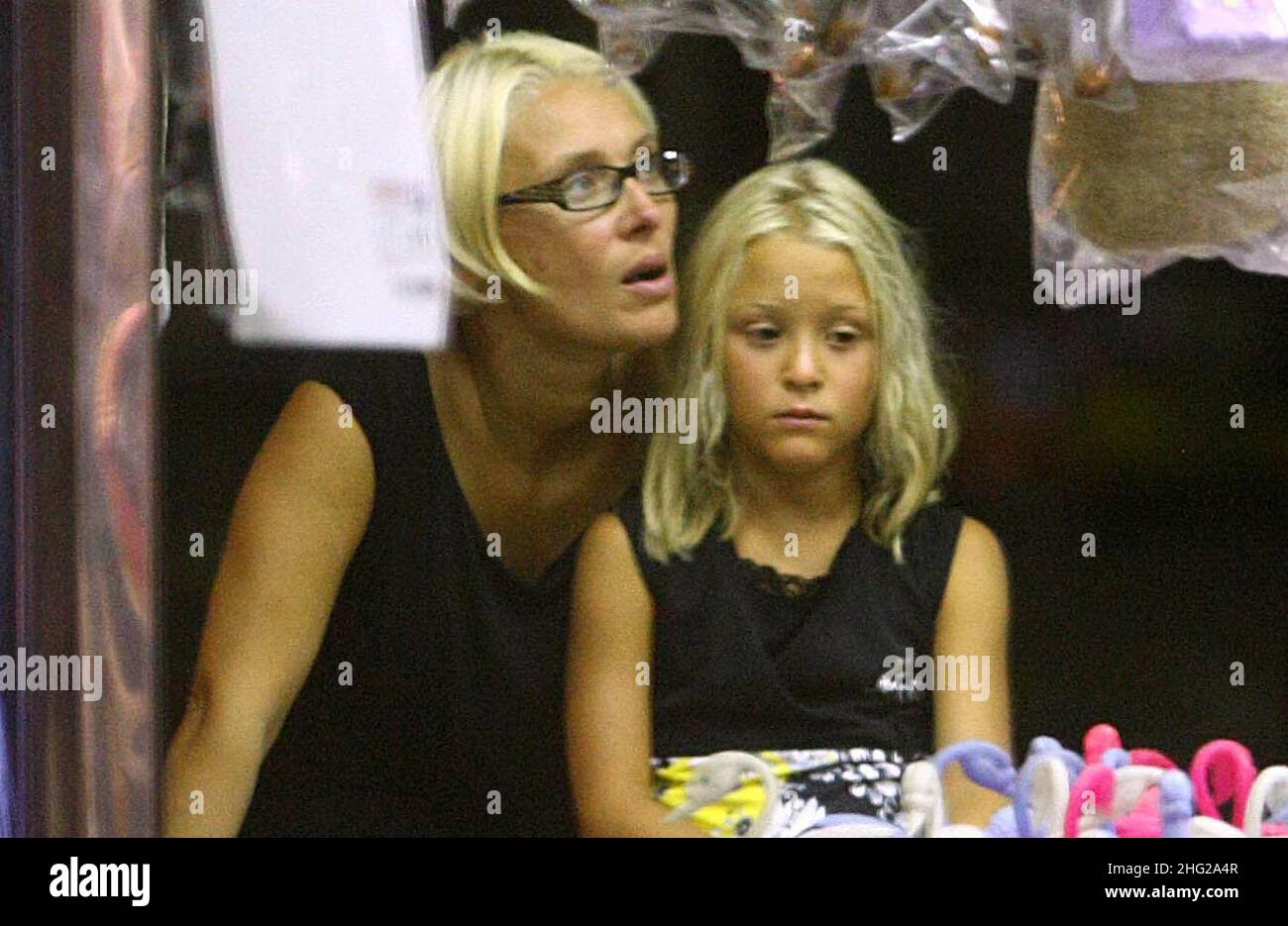 Nicoletta Mantovani (Pavarotti's widow) with daughter Alice at the ...