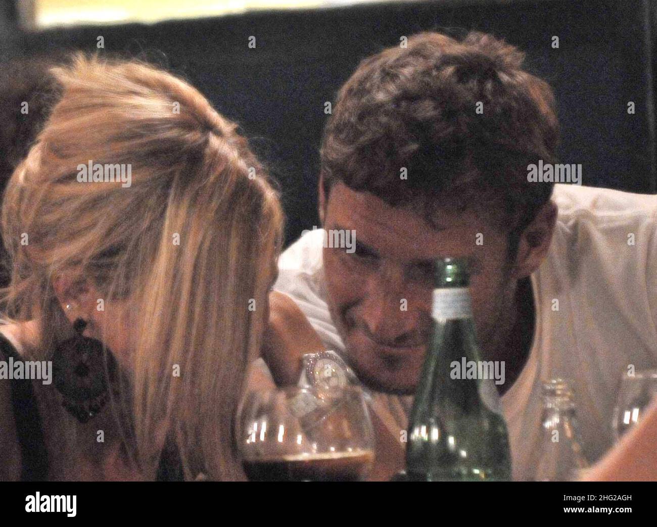 Italian footballer Francesco Totti seen on holiday in Rome Italy Stock ...
