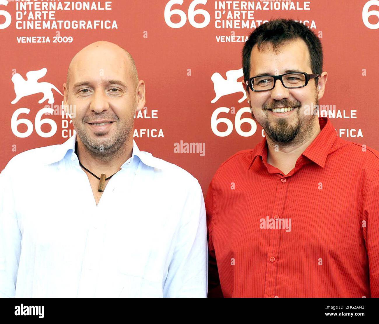 Director Jaume Balaguero (l) and co - director Paco Plaza attend the ...
