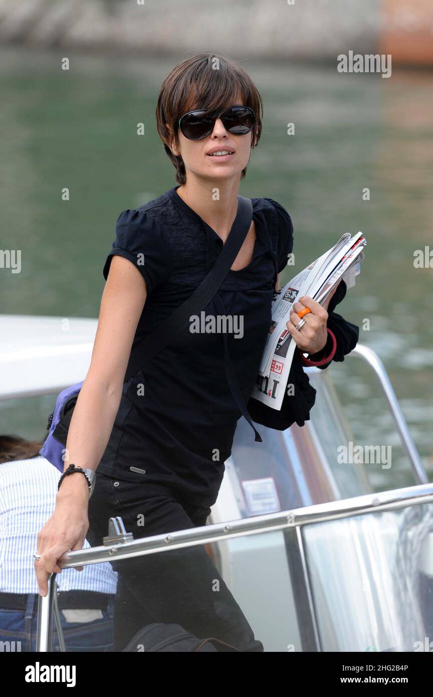 Claudia Pandolfi sighting at the 66th Venice Film Festival in Venice ...