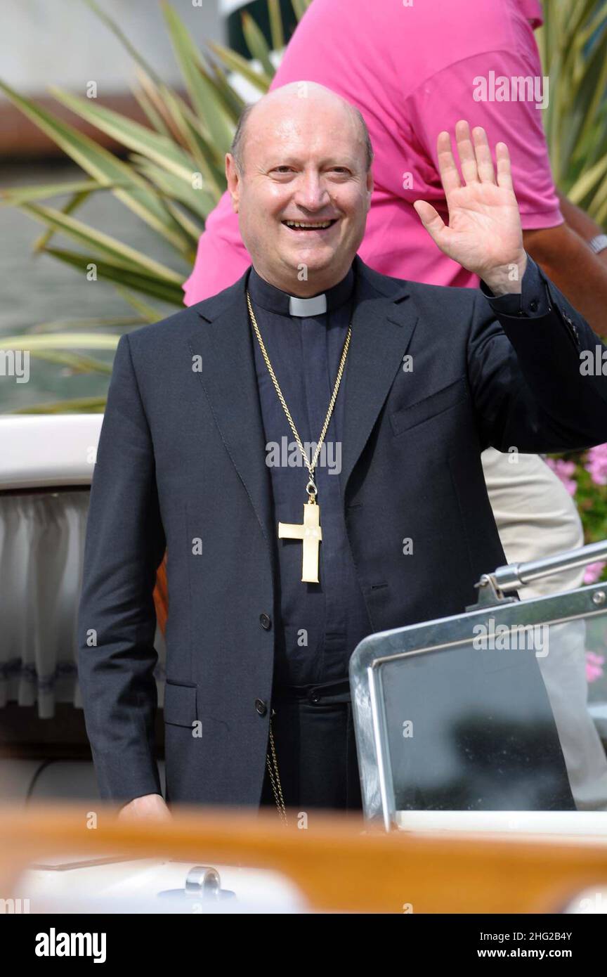 Catholic archbishop Gianfranco Ravasi sighting at the 66th Venice Film ...