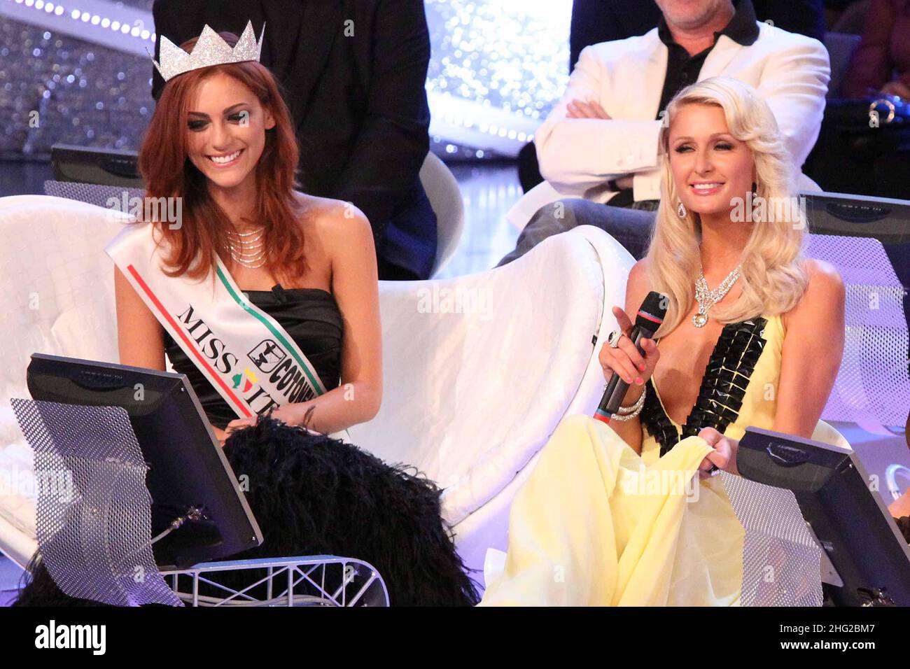 Paris Hilton pictured as the guest of honor at the first episode of the ...