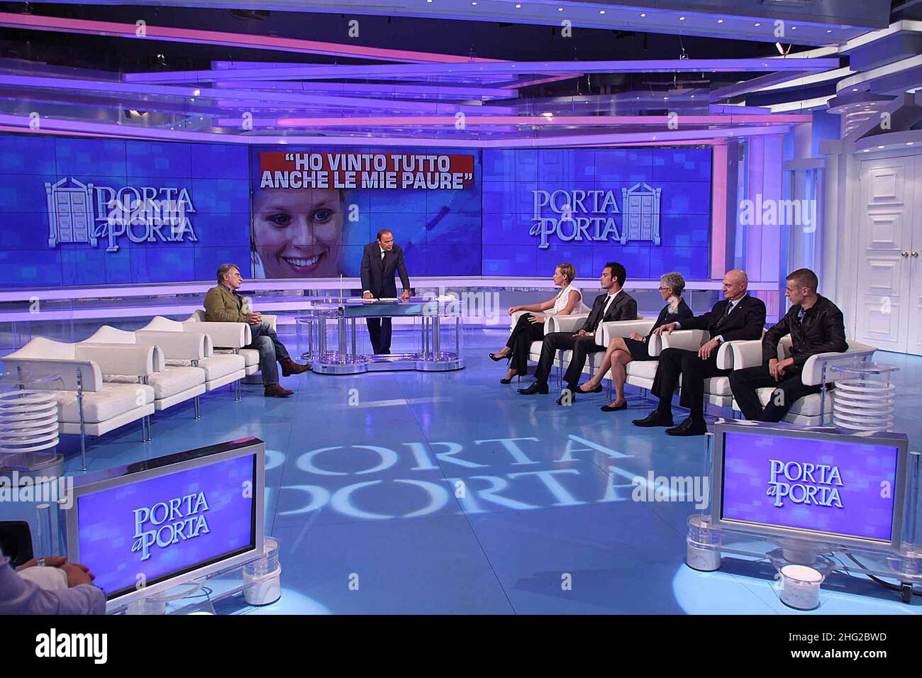 Federica Pellegrini with her family and boyfriend Luca Marin appear on ...