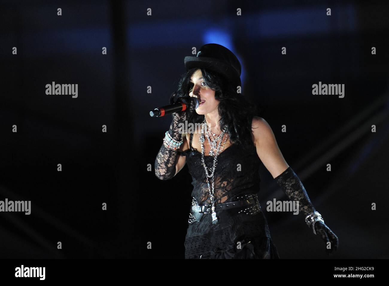 Giusy ferreri live concert hi-res stock photography and images - Alamy