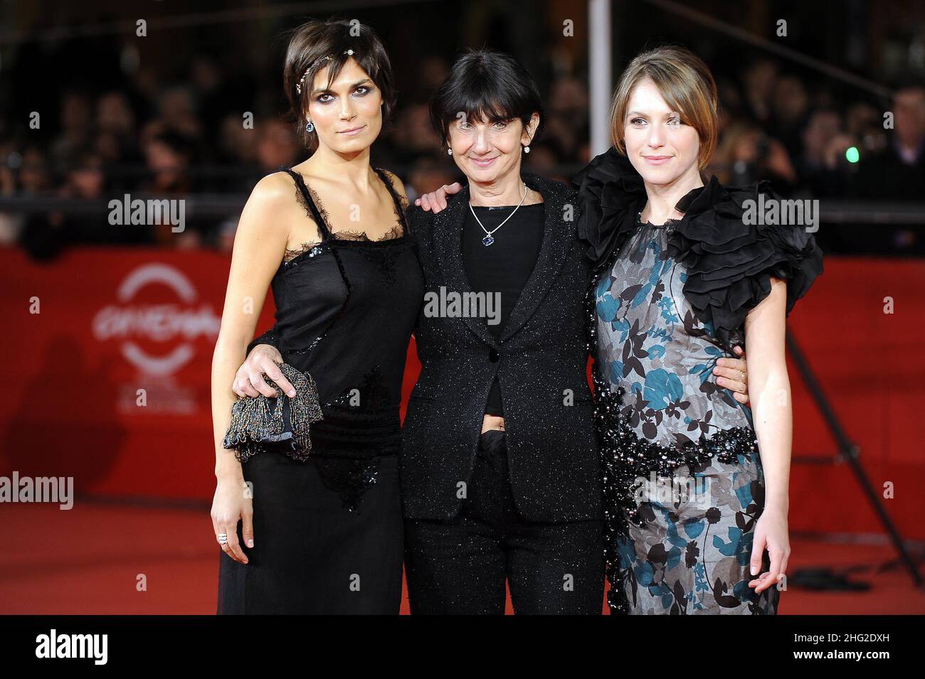 Valeria Solarino, Donatella Maiorca and Isabella Ragonese arriving for ...