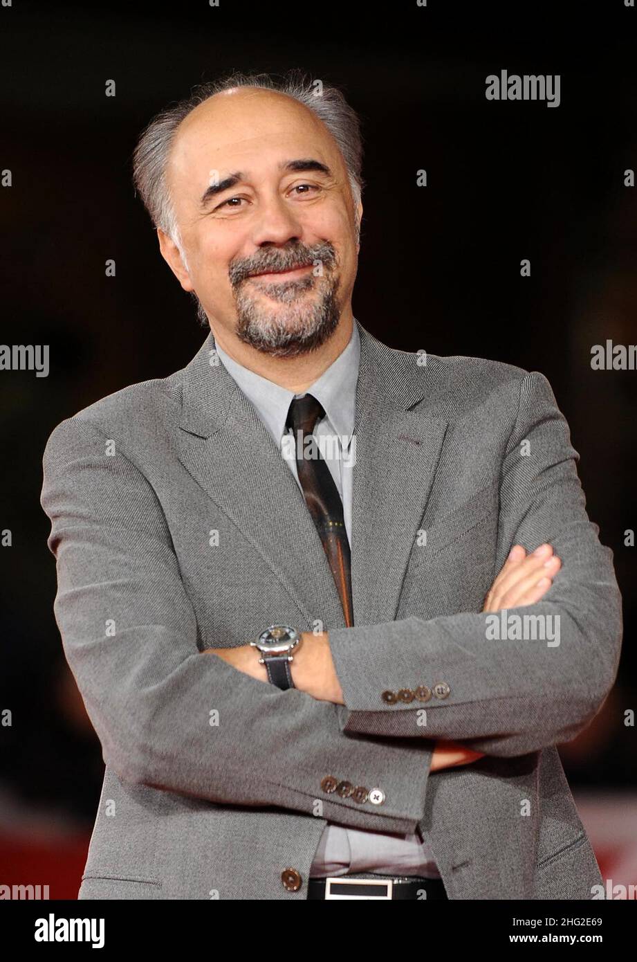 Giorgio Diritti attends the screening of 'L'Uomo che verra' as part of the 4th International ...