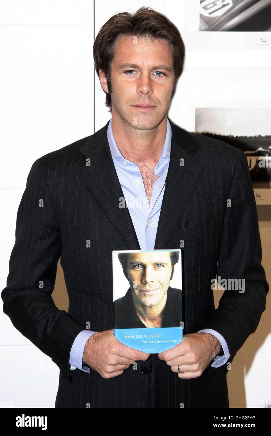 Prince Emanuele Filiberto of Savoy launches his book 'Once Upon a Time ...