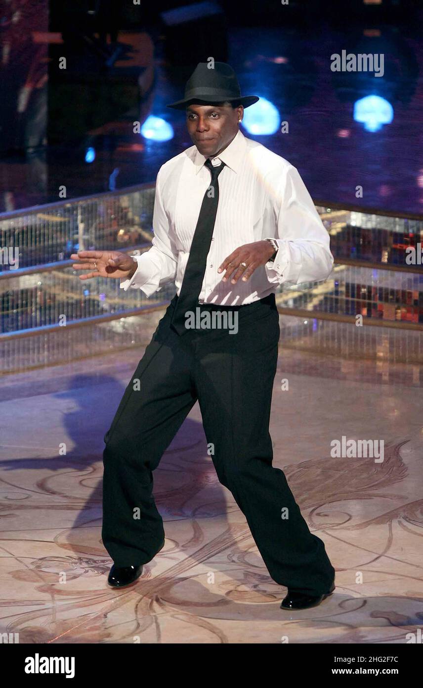 Former US athlete Carl Lewis appears on the Italian TV show 'Dancing ...