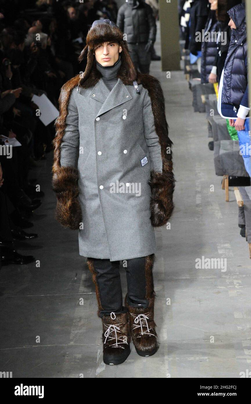 Moncler model hi-res stock photography and images - Alamy