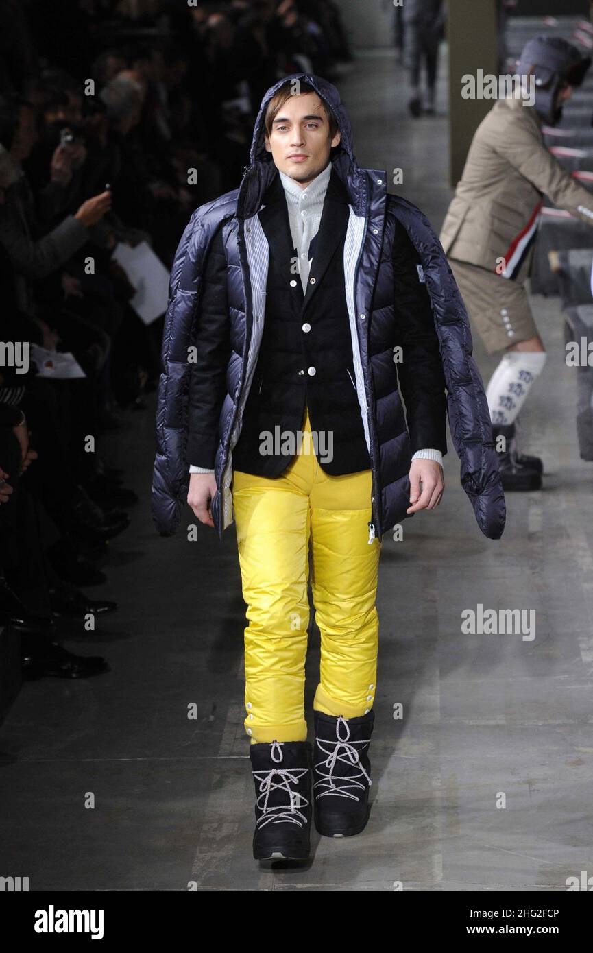 Moncler model hi-res stock photography and images - Alamy