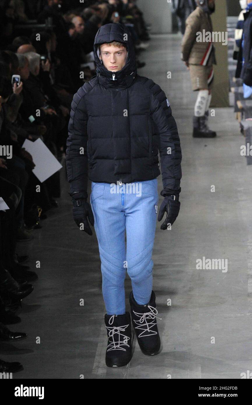 Moncler model hi-res stock photography and images - Alamy