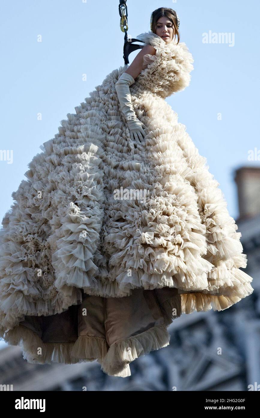 Bianca Brandolini during the Venice Carnival, Italy Stock Photo - Alamy