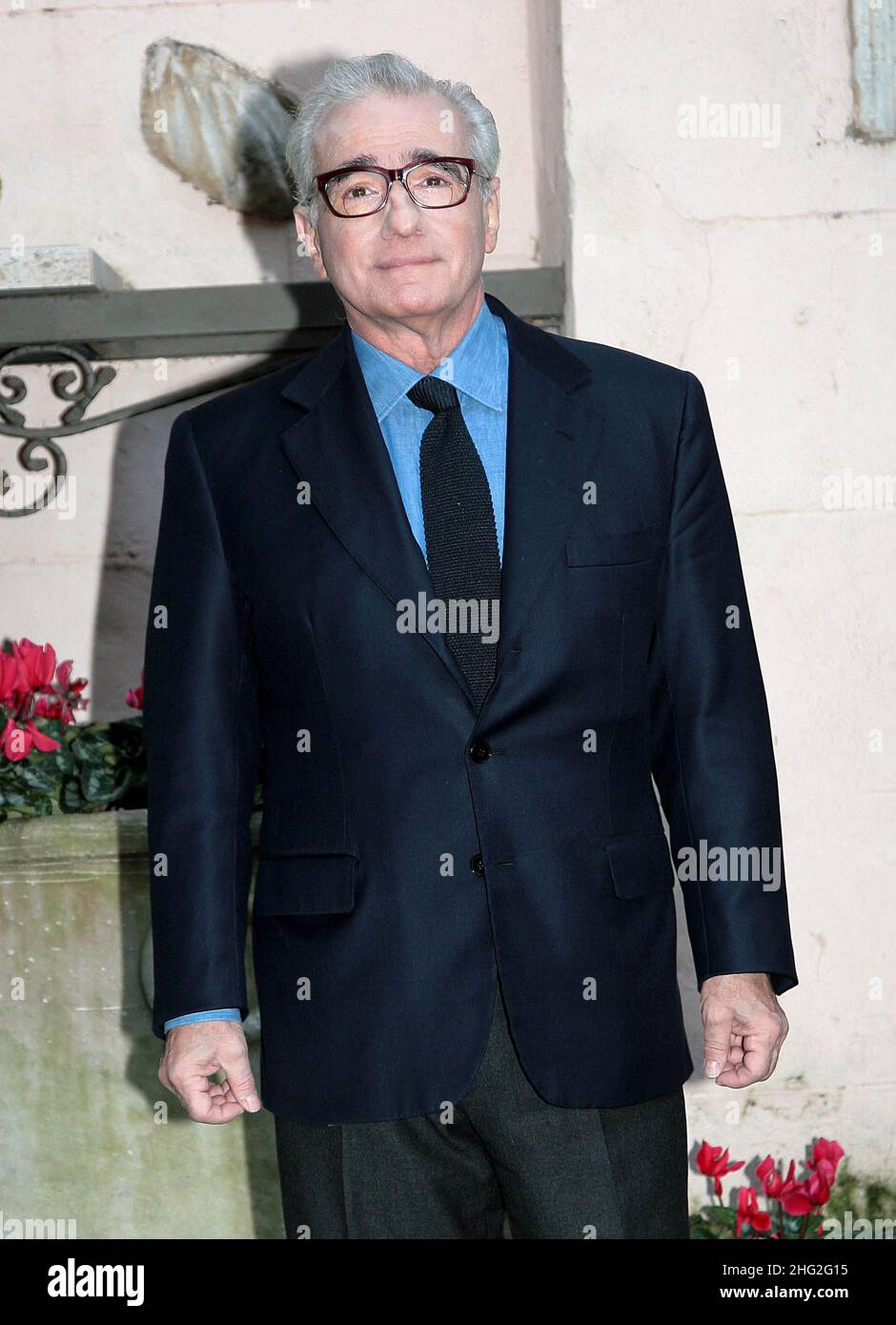 Director Martin Scorsese poses during a photocall for his new movie ...